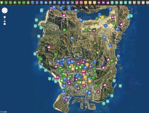 GTA V – Los Santos no Google Maps – Lock Gamer Hardware